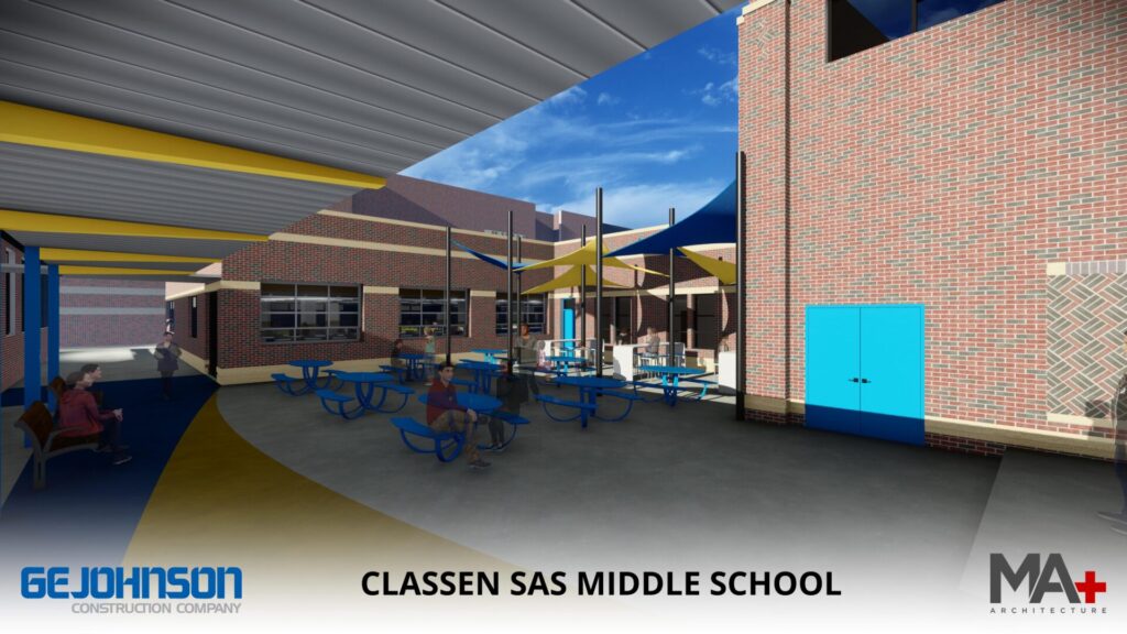 Classen SAS Middle School - QUAD Construction
