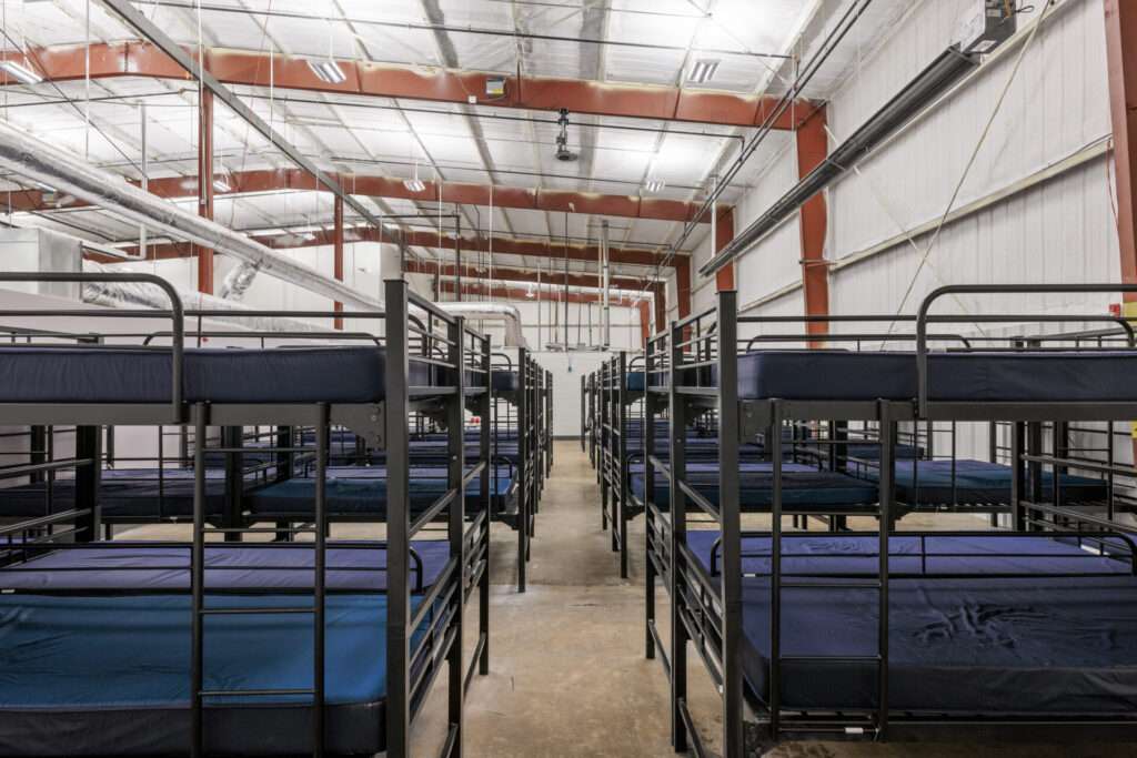 Homeless Alliance Overnight Shelter Quad Construction