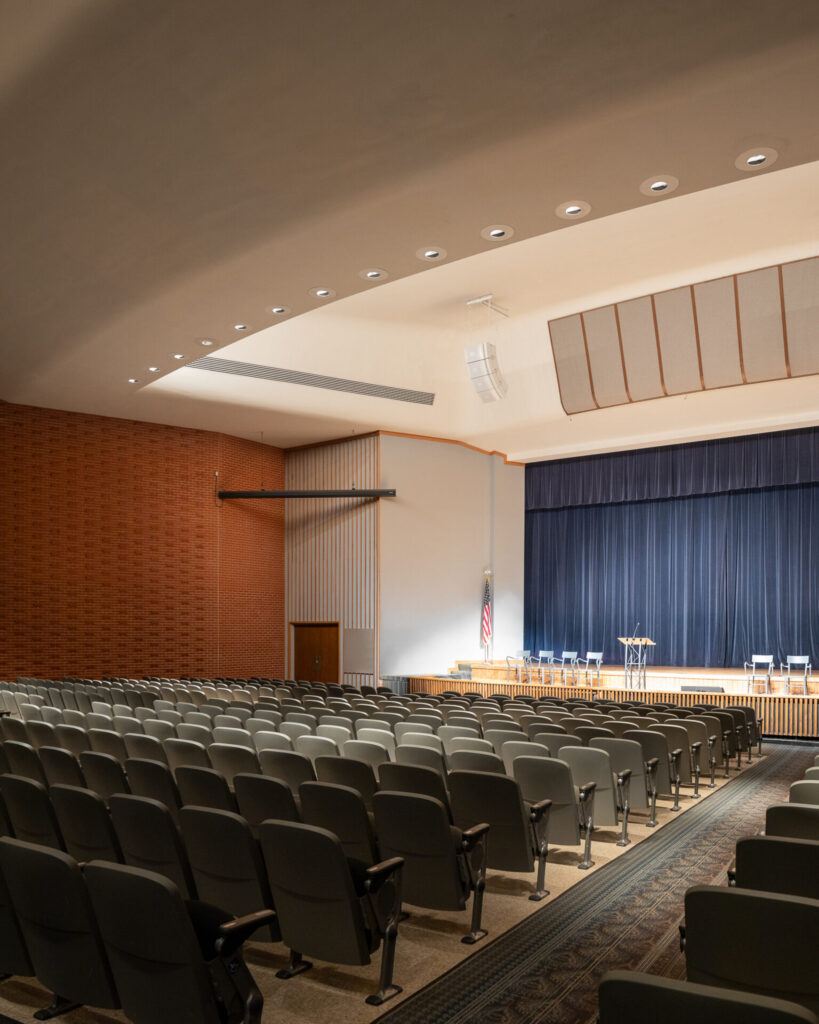 Garvey Center Auditorium - Quad Construction